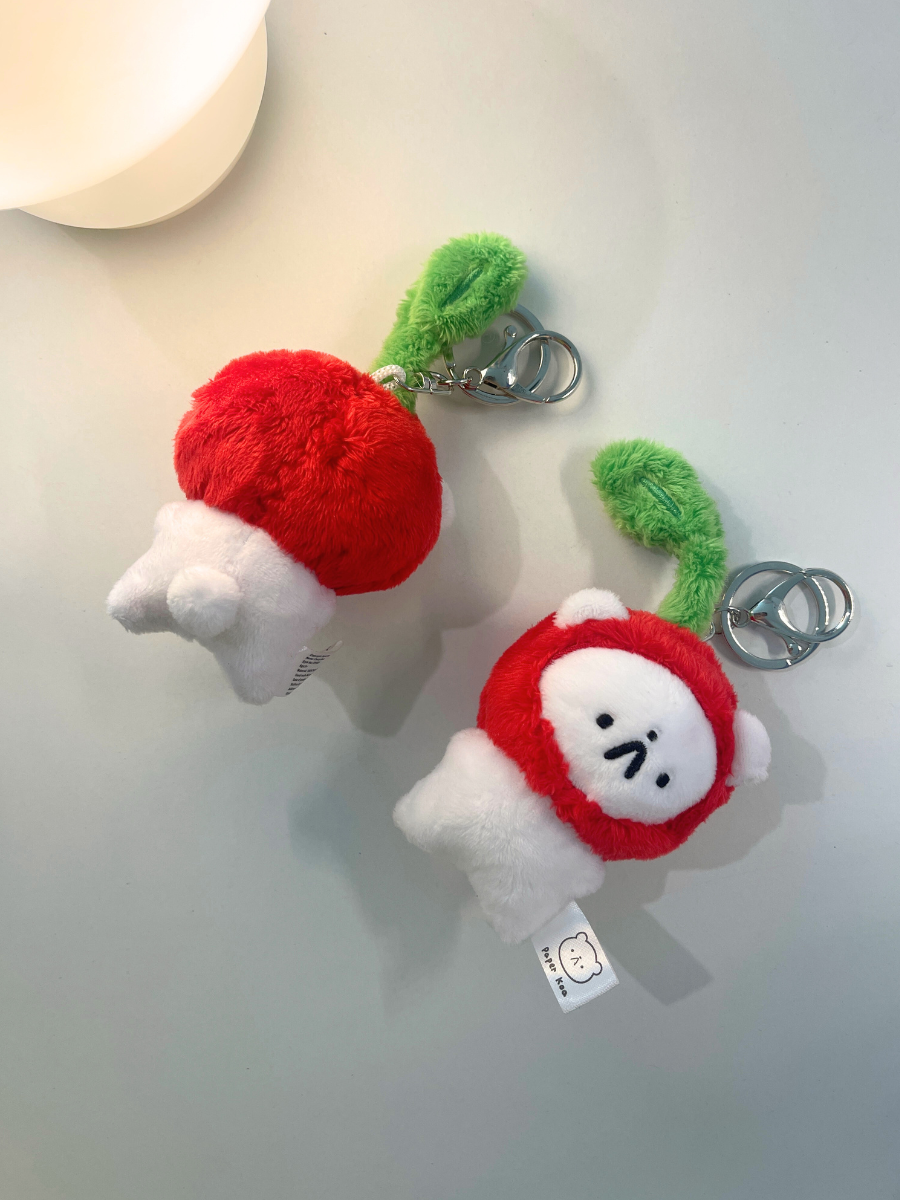 Magnetic Cherry Bear Plushie Set – Paper Koa